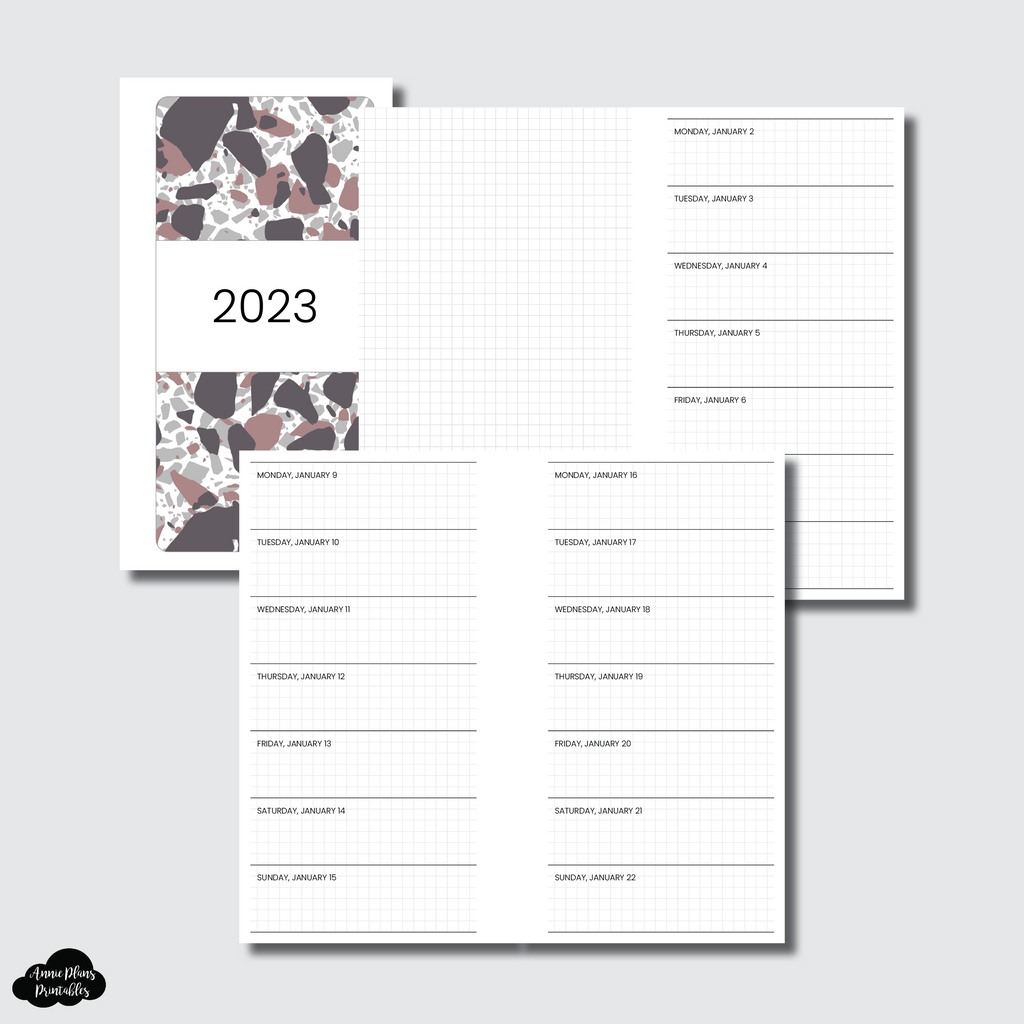 FC Rings Size | 2023 1 WEEK ON 1 PAGE PRINTABLE INSERT ...
