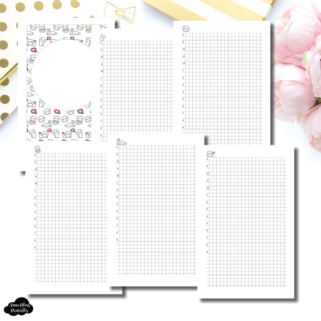 Half Letter Rings Size | SeeAmyDraw Timed Daily Grid Collab Printable ...